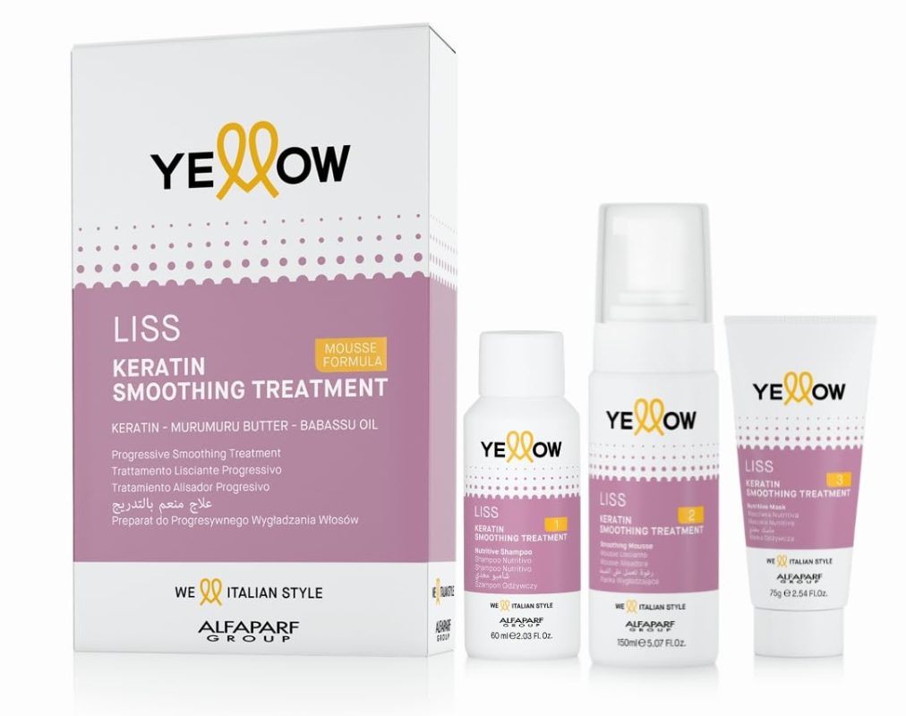 Yellow Liss Keratin tretman 60ml+150ml+75ml – Ziblin & Co
